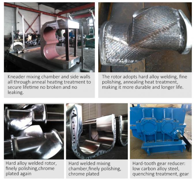 Rubber Reclaim Sheet Line Kneader Mixer 220KW Banbury Mixing Machine